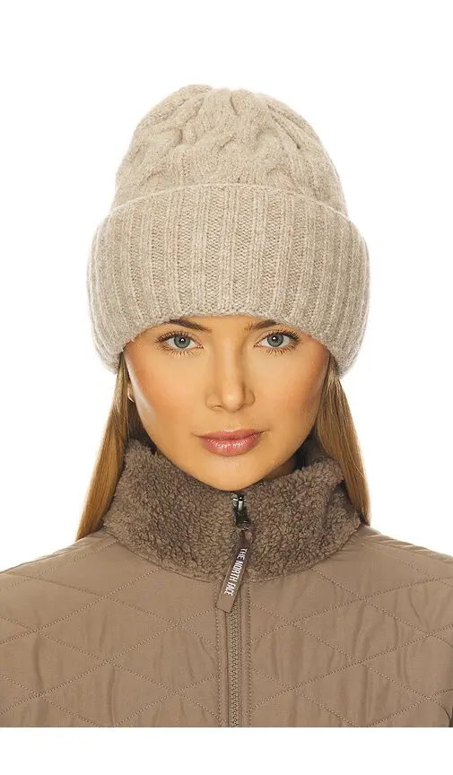 Free People Coast Line Beanie - Fawn