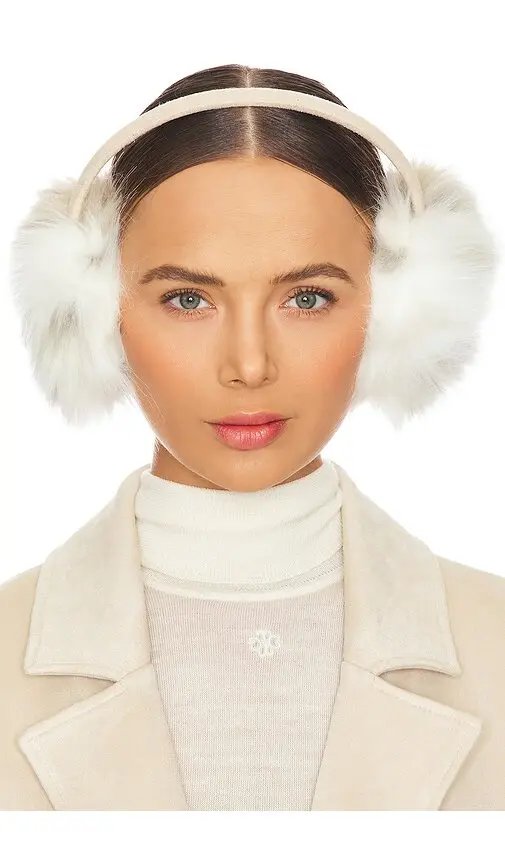 UNREAL FUR Ears Earmuffs - Snow Leopard
