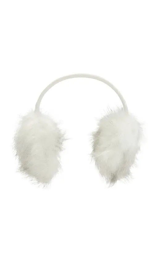 UNREAL FUR Ears Earmuffs - Swiss White