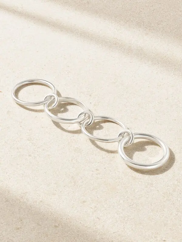 SPINELLI KILCOLLIN - Hyacinth Set Of Four Sterling Silver Rings