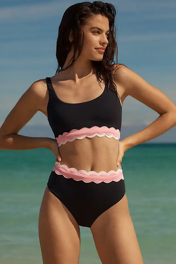 Beach Riot Harriet Bikini Bottom - Sweet Berry Wave