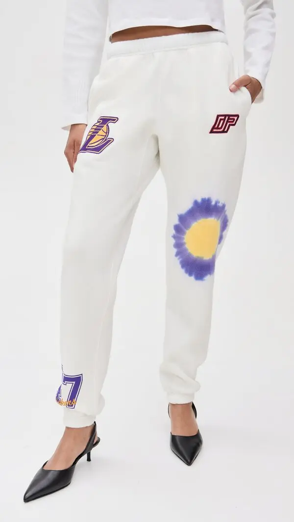 DANNIJOPRO Dannijo Lakers Tie-dye Fleece Sweatpants