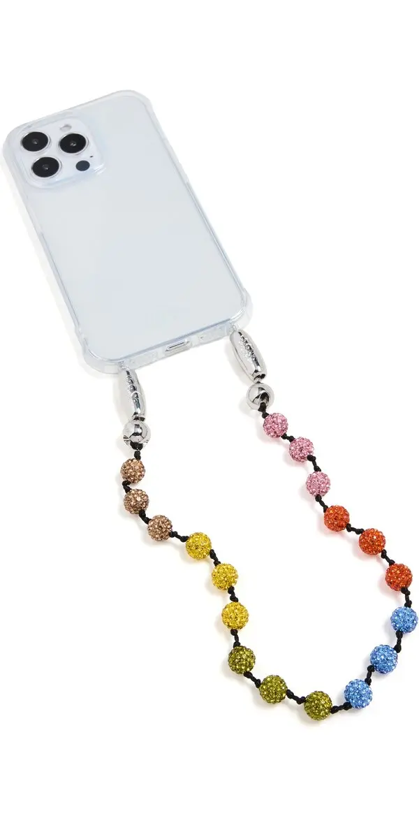 OSSA Pave Disco Wristlet - Rainbow