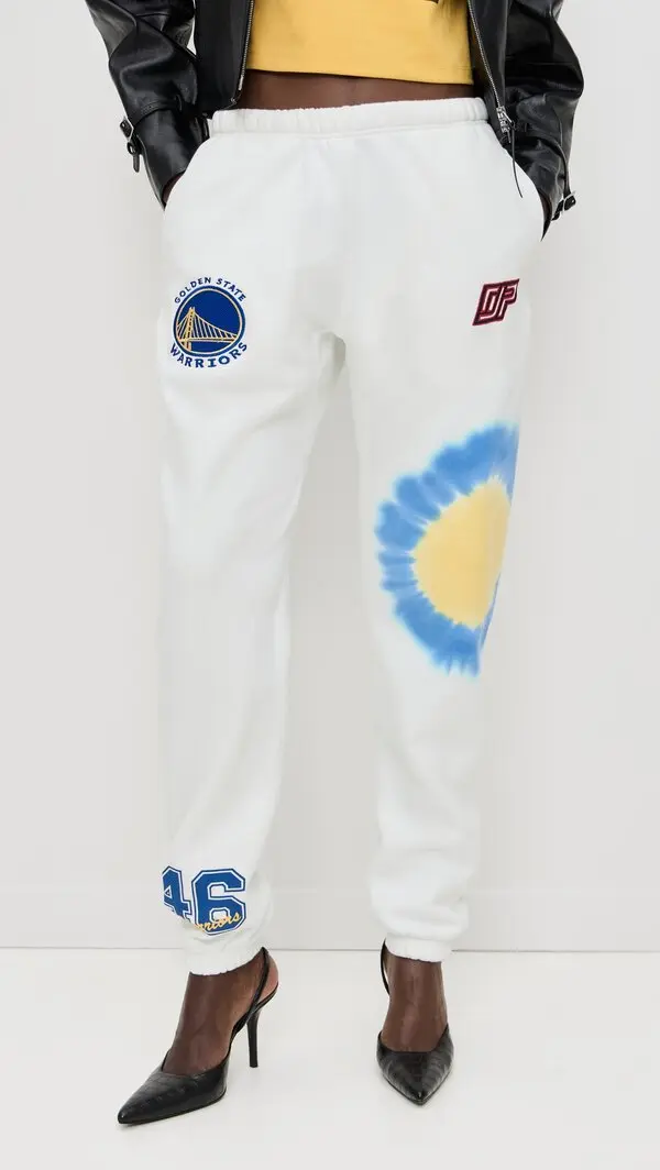 DANNIJOPRO Dannijo Warriors Bullseye Tie Dye Sweatpants