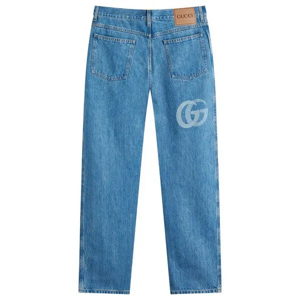 Gucci Cropped Straight Jeans
