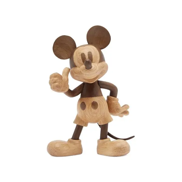 BOYHOOD Disney X Mickey Mouse Figurine - Oak