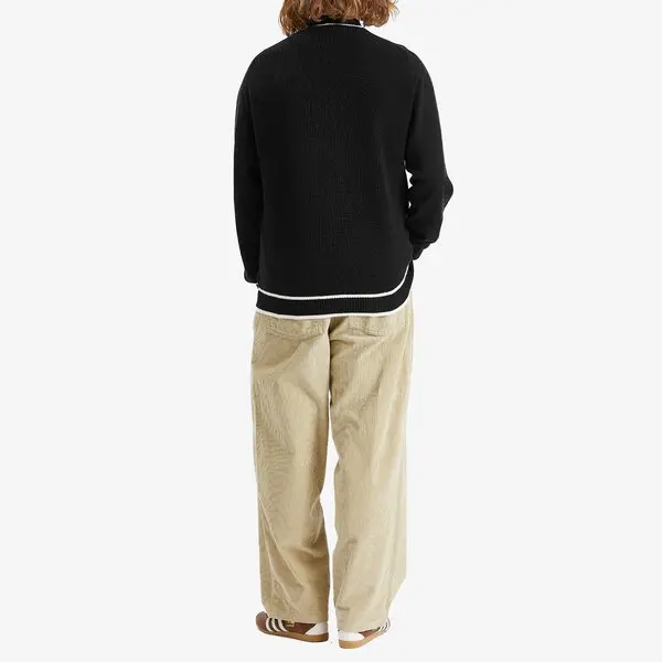 Adidas Premium Cardigan In Black - 20% Off | Editorialist