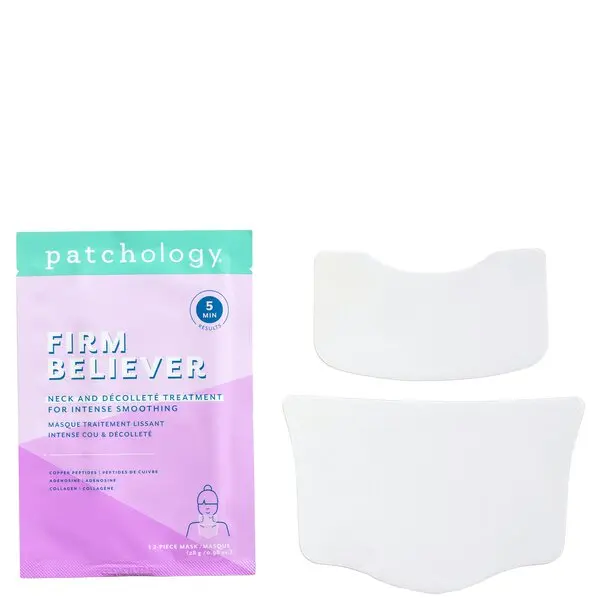 PATCHOLOGY Firm Believer Neck & Décolleté Treatment For Intense Smoothing 2-piece Hydrogel Mask - One-color