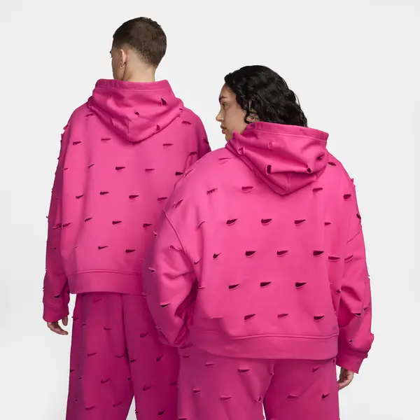 Nike X Jacquemus Swoosh Hoodie - Pink | Editorialist