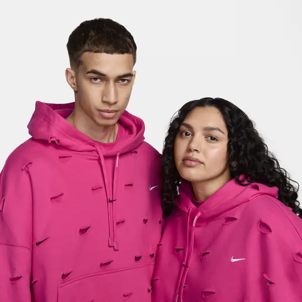 Nike X Jacquemus Swoosh Hoodie - Pink | Editorialist