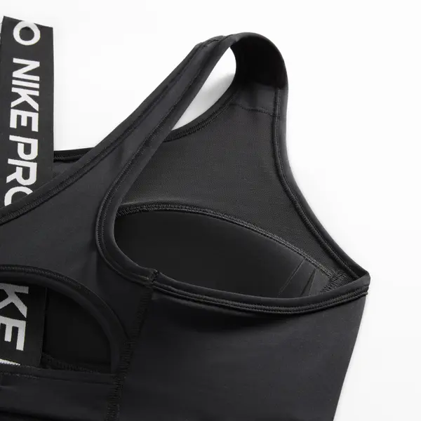 Nike Pro Swoosh Asymmetrical Medium-support Padded Sports Bra