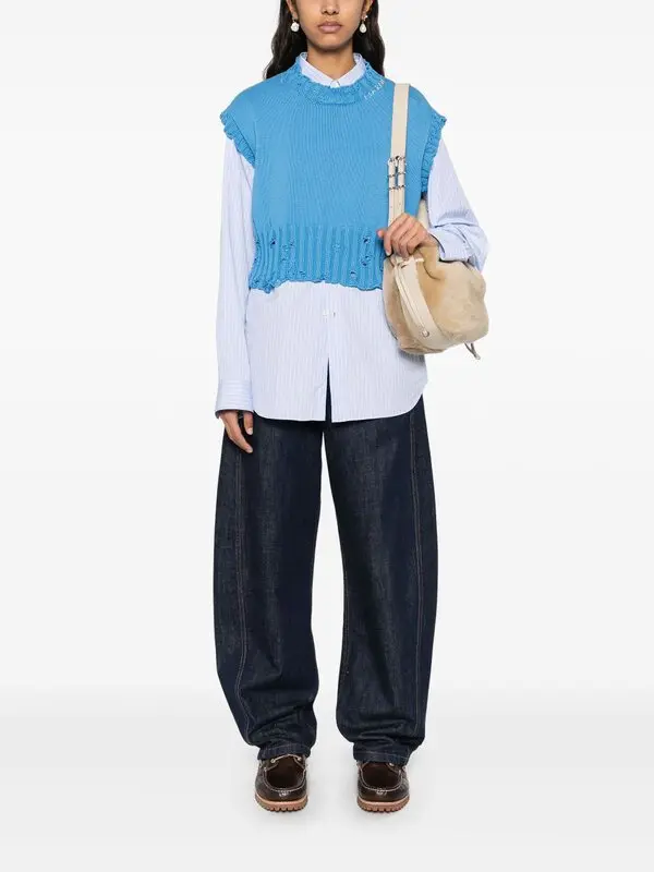 Marni Crew-neck Sleeveless Sweater