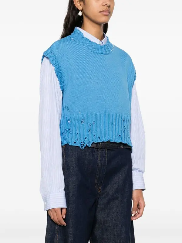 Marni Crew-neck Sleeveless Sweater