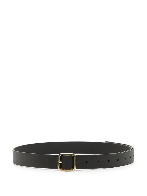 Marsèll Quadra Leather Belt - Black