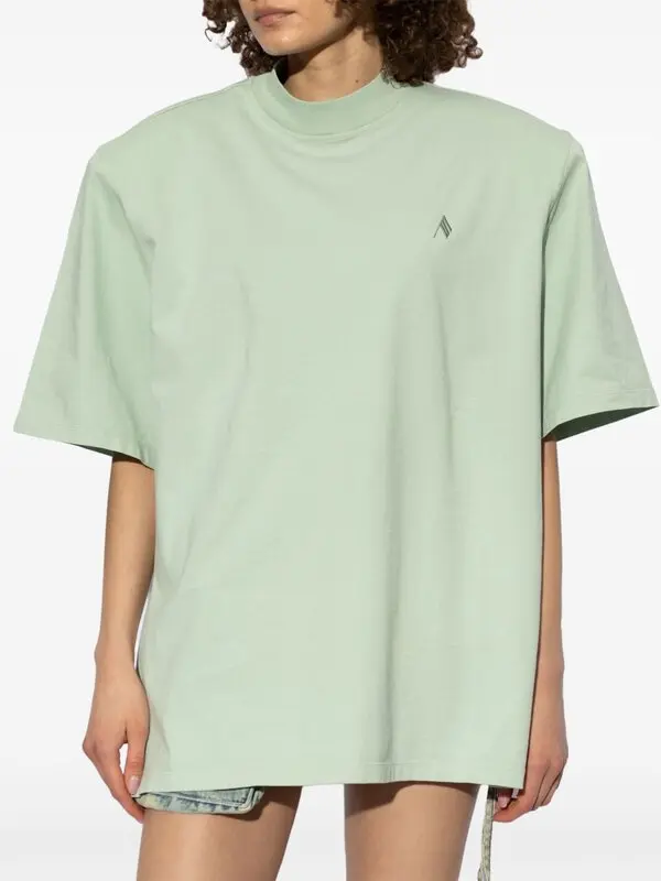 Attico Logo-embroidered T-shirt