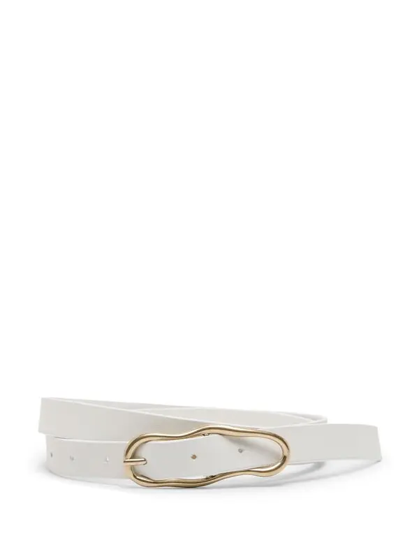 Marsèll Groviglio Leather Belt - White