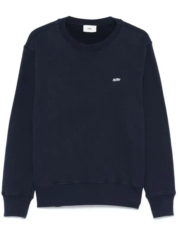 AUTRY Cotton Sweatshirt - Blue