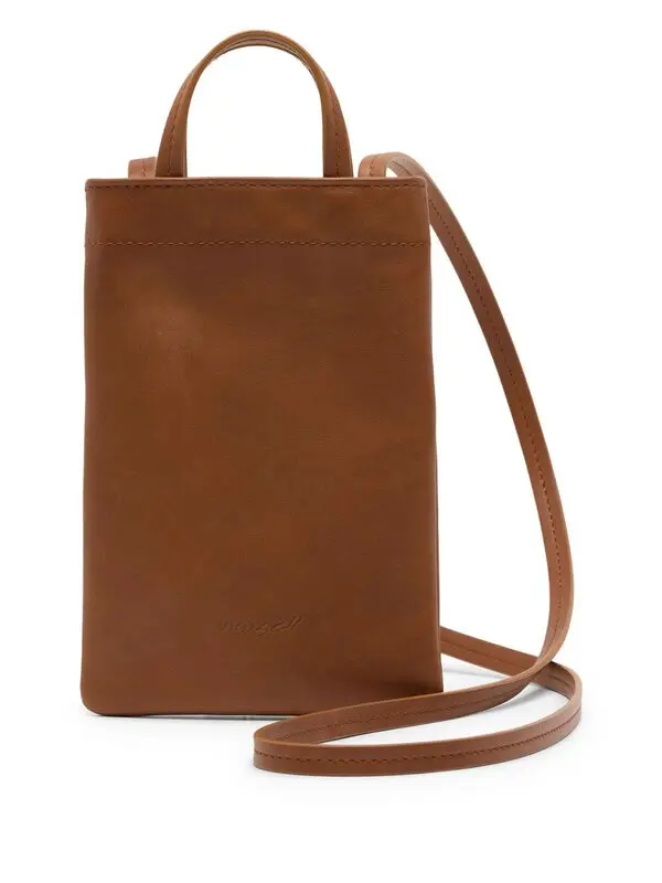 Marsèll Leather Phone Holder - Brown