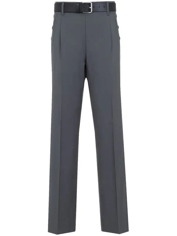 Moschino Pressed-crease Trousers