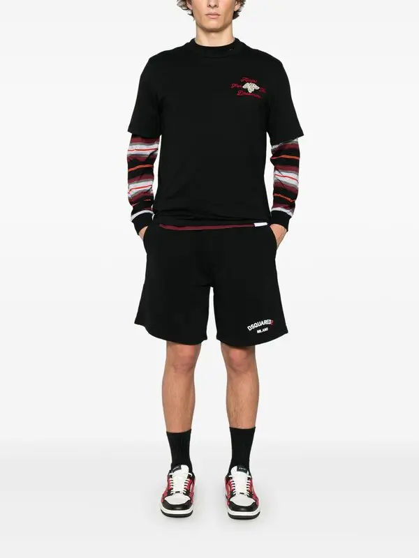Dsquared2 Logo-raised Track Shorts