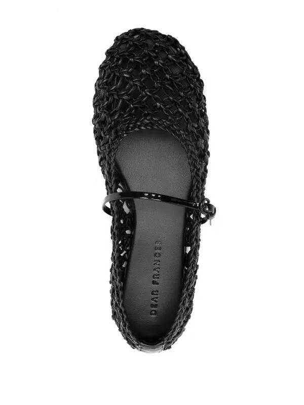 Dear Frances Balla Weave Ballerina Flats