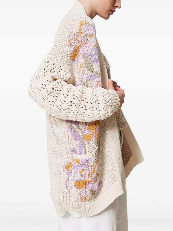 TWINSET Floral-motif Cardigan