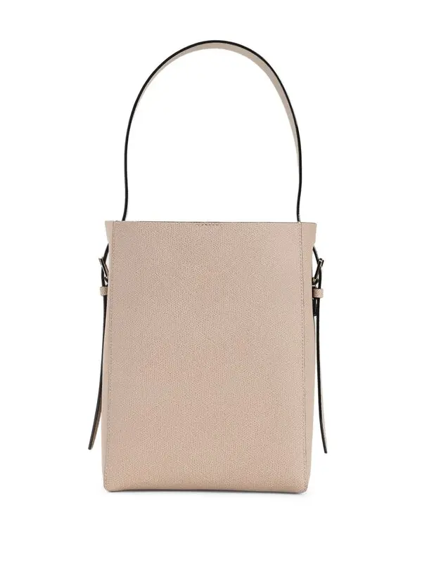 VALEXTRA Mini Leather Bucket Bag
