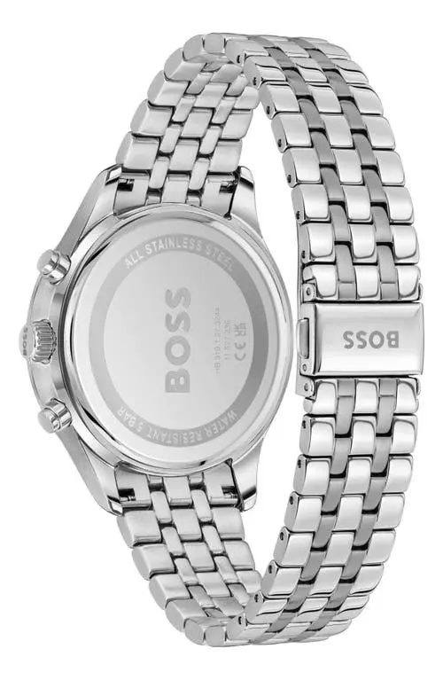 BOSS Avery Chronograph Bracelet Watch - Black