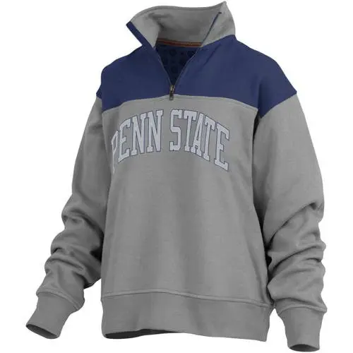 PRESSBOX Penn State Nittany Lions Avon Fleece Quarter-zip Jacket