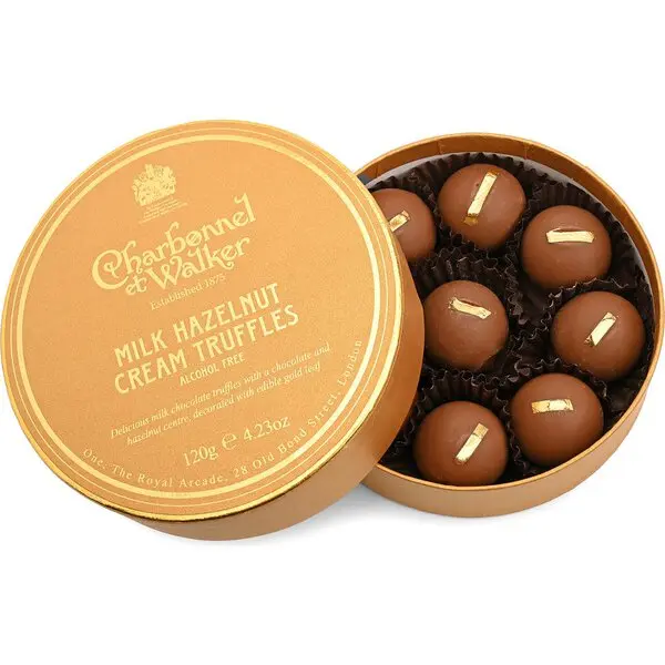 CHARBONNEL ET WALKER Milk Chocolate Hazelnut Cream Truffles - None