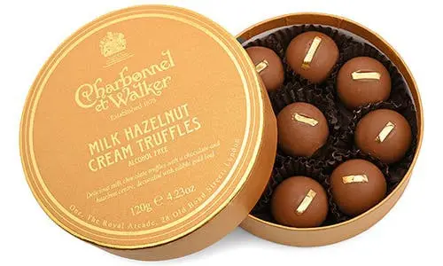 CHARBONNEL ET WALKER Milk Chocolate Hazelnut Cream Truffles
