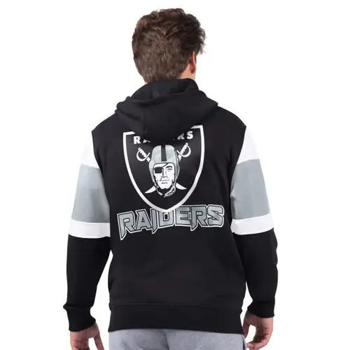 STARTER Las Vegas Raiders Full-zip Hoodie - Black
