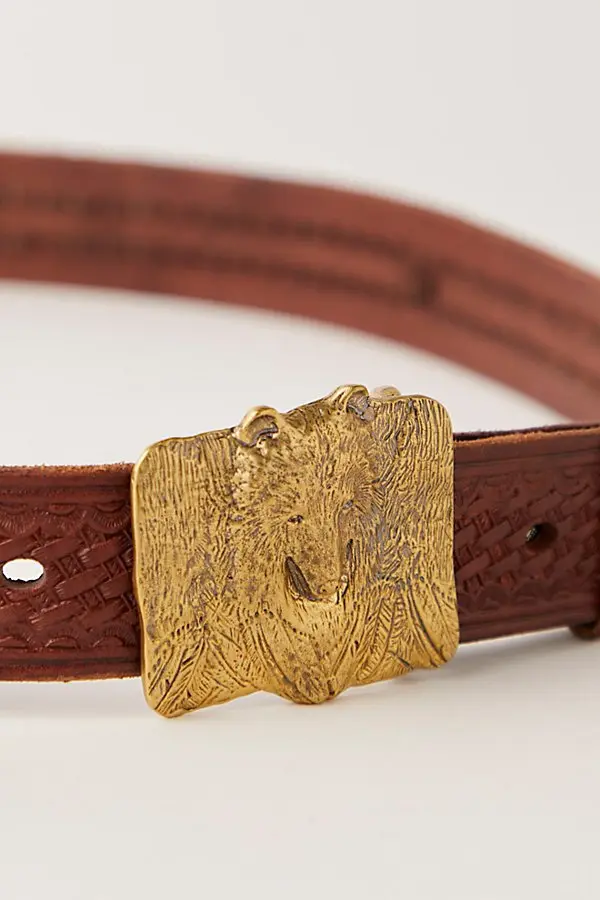 ALKEMIE Spirit Animal Leather Belt