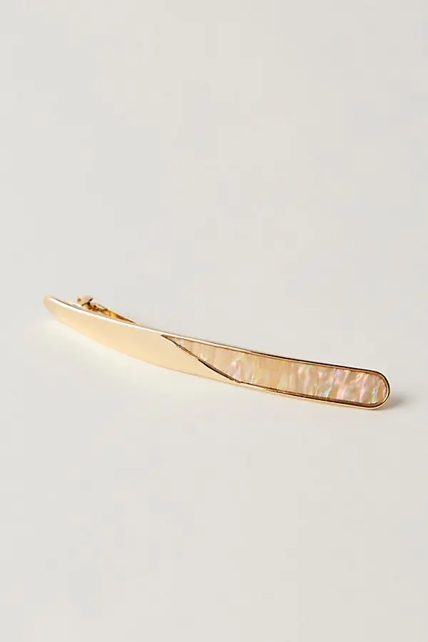 MATSUURA CO. Aquamarine Barrette