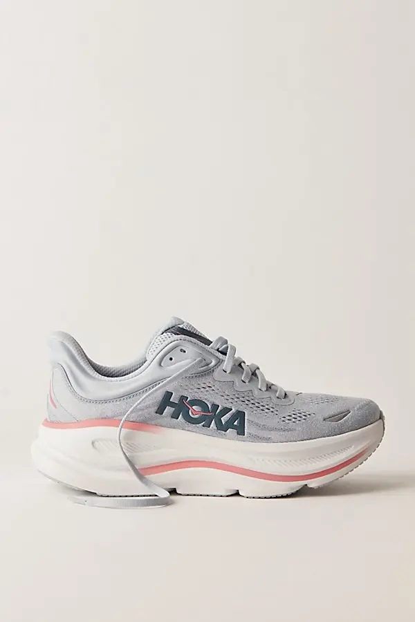 HOKA® Bondi 9 Sneakers - Mineral Blue/washed Blue