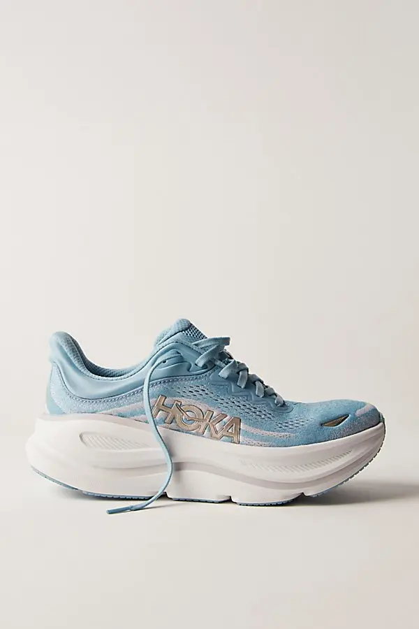 HOKA® Bondi 9 Sneakers - Raindrop/ash Grey