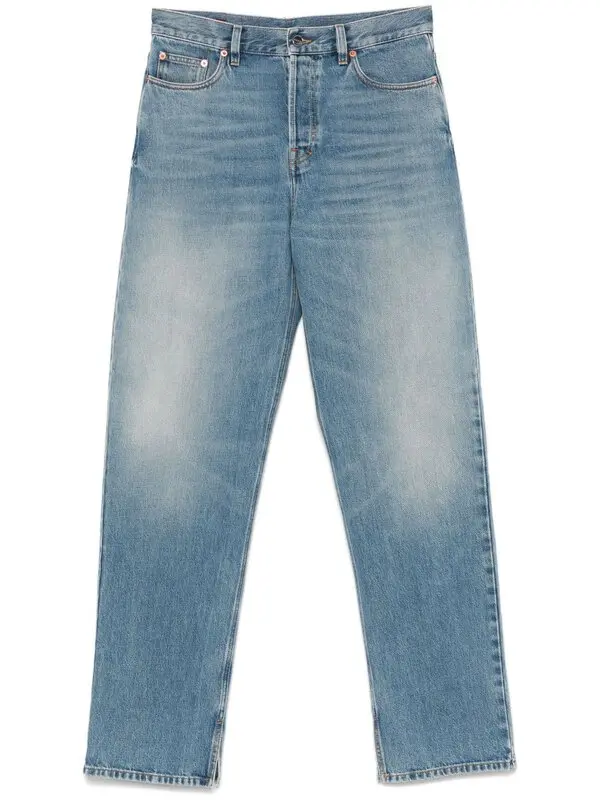 Gucci Low Rise Denim Trousers - Blue