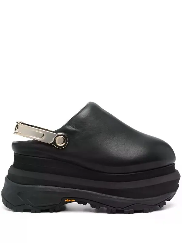 Sacai Sabot Wedge Clogs
