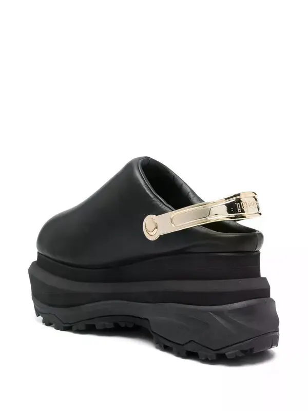 Sacai Sabot Wedge Clogs
