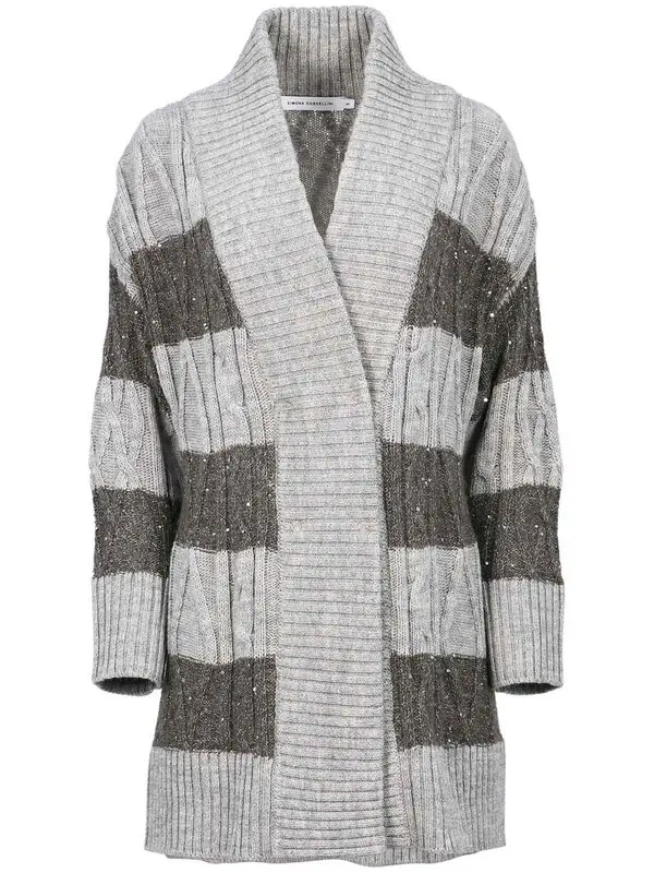 SIMONA CORSELLINI Striped Cardigan