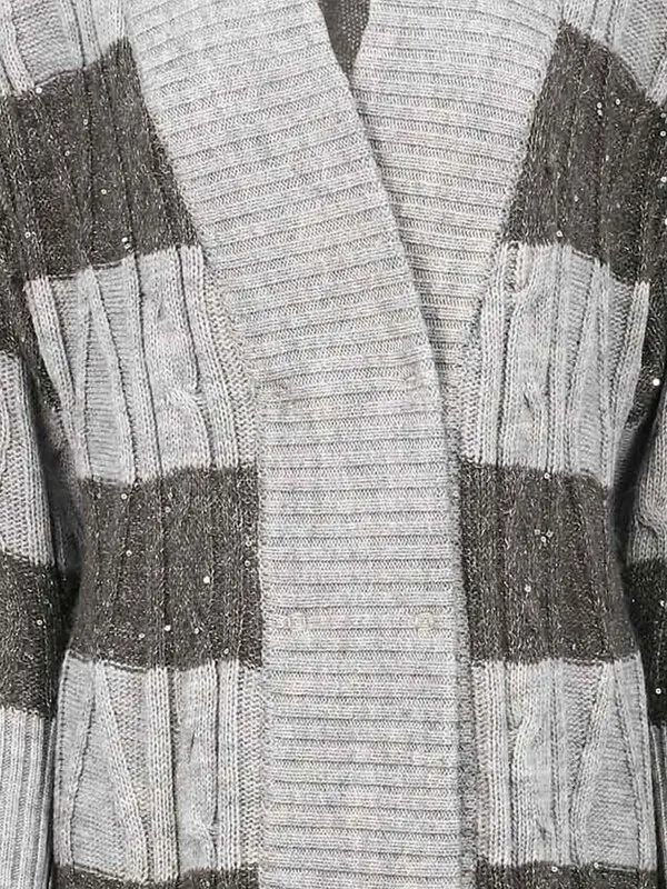 SIMONA CORSELLINI Striped Cardigan