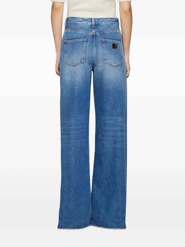 SIMONA CORSELLINI Wide-leg Jeans