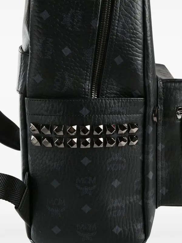 Mcm Stark Backpack - Black