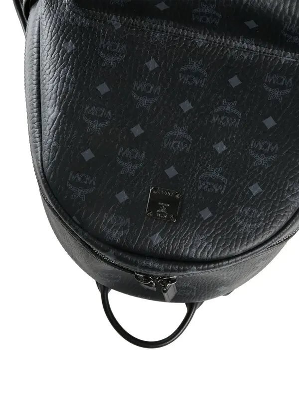 Mcm Stark Backpack - Black