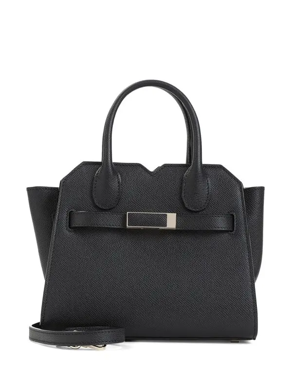 VALEXTRA Milano Tote Bag - Black