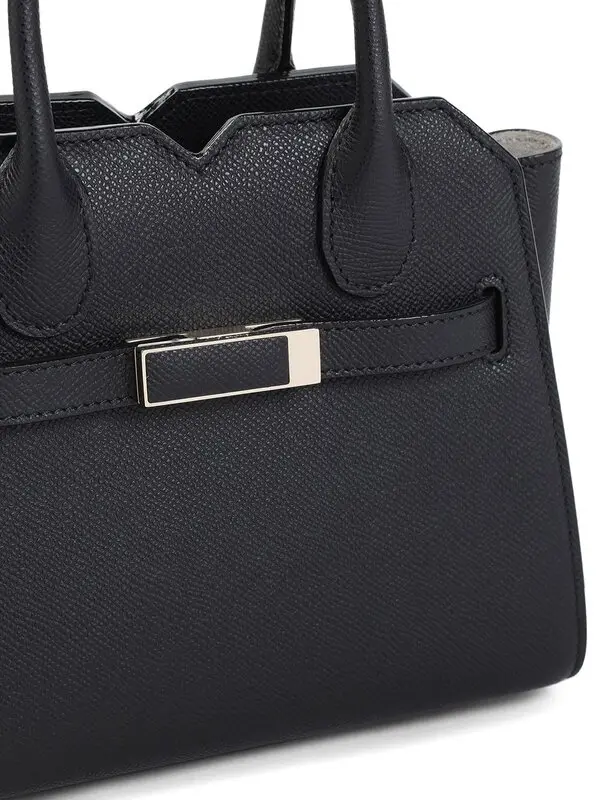 VALEXTRA Milano Tote Bag - Black
