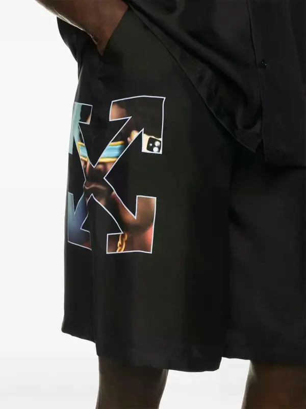 Off-White Barber Arrow Shorts