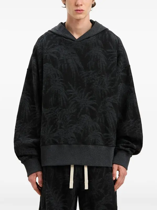 Palm Angels Curved-logo Hoodie