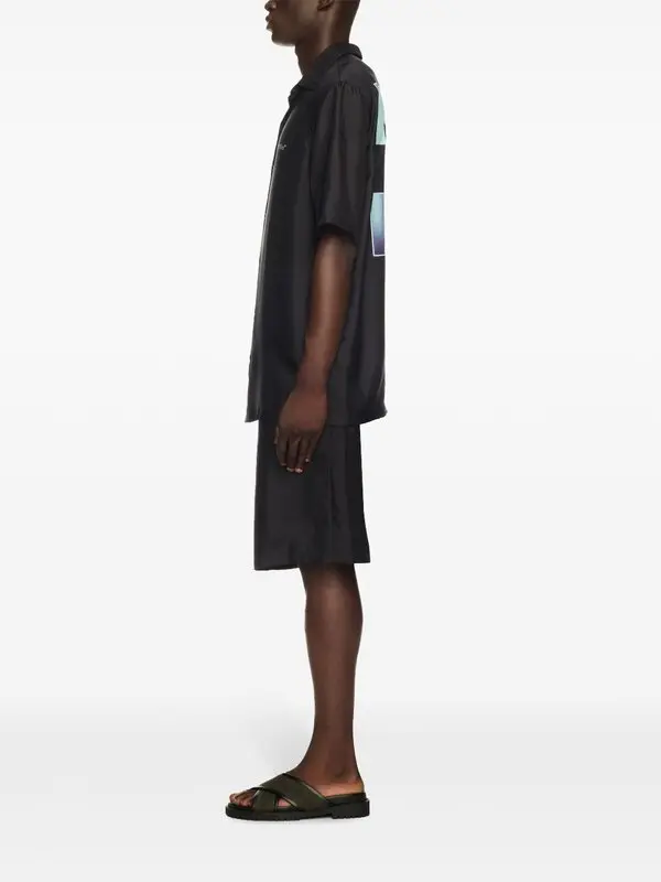 Off-White Barber Arrow Bowling Shirt