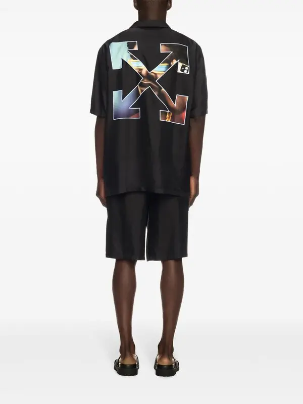 Off-White Barber Arrow Bowling Shirt